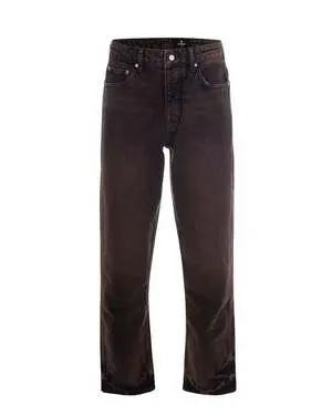 REPRESENT Straight Leg Jeans - Bark
