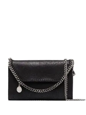 Stella McCartney Vegan Mini Shoulder Bag With Glossy Finish