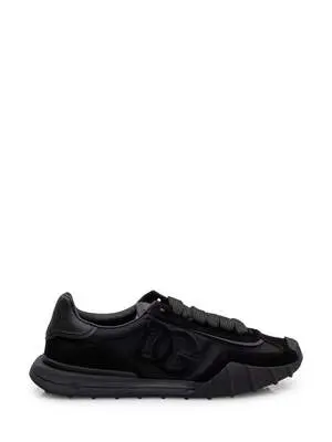 Dolce & Gabbana Sleek Contemporary Low-top Sneakers - Nero/nero