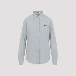 Miu Miu Poplin Shirt - Green
