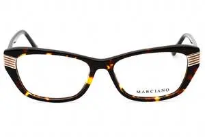 MARCIANO Eyeglasses - Dark Havana/clear Demo Lens