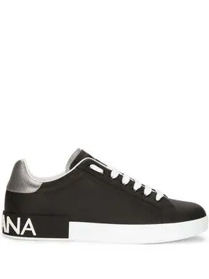 Dolce & Gabbana Low Top Sneakers - Blacksilvr