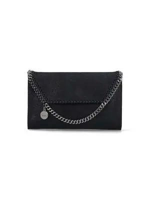 Stella McCartney Falabella Wallet Crossbody Bag - Black