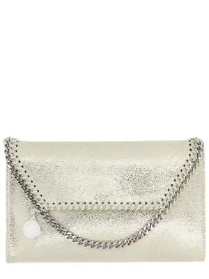 Stella McCartney Falabella Wallet Crossbody Bag - Silver