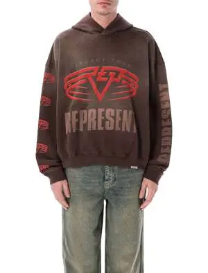 REPRESENT Legacy Tour Oversized Hoodie - Brown