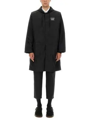 Drole De Monsieur Slogan Parka - Black