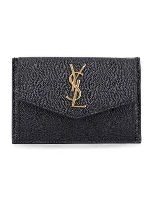 Saint Laurent Mini Calfskin Wallet