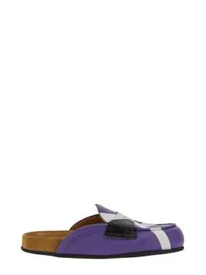 COLLEGE Sabot With Iconic X Detail