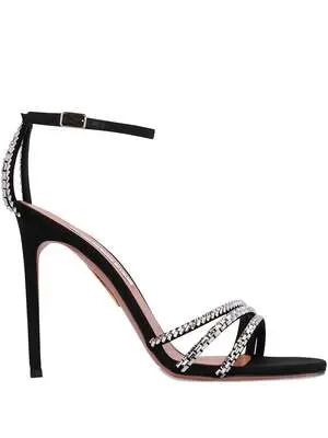 AQUAZZURA Elegant Mini Sandals 105 For - Black