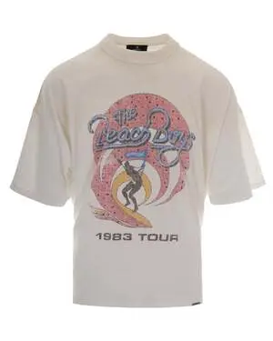 REPRESENT Graphic Oversized T-shirt - Washed Ecru