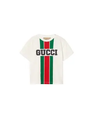 Gucci Striped Logo T-shirt