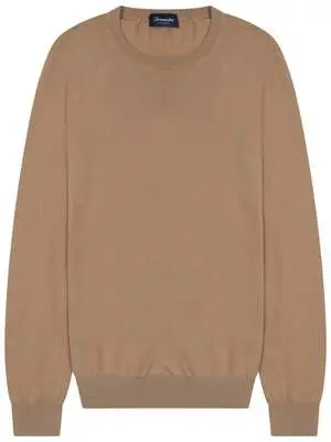 DRUMOHR Classic Cotton Sweatshirt For - Beige