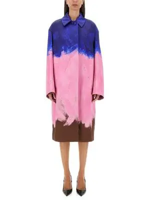 Dries Van Noten Oversized Double-breasted Wool-blend Coat
