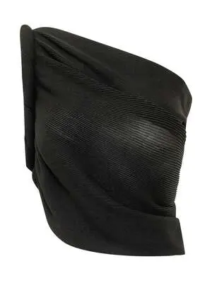 Alberta Ferretti Draped Mini Top - Nero