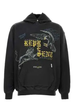 REPRESENT Graphic Hoodie - Black
