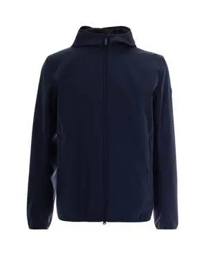 COLMAR Hooded Zip-up Transitional Coat - Navy Blue