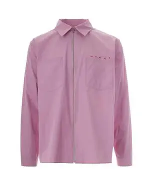 Marni Mini Woven Shirt For Ss26 Collection - Quartz
