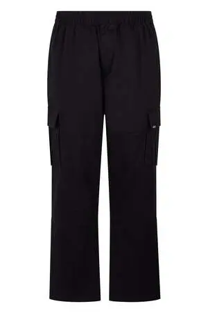 REPRESENT Comfortable Cargo Pants With Elastic Waistband - Black