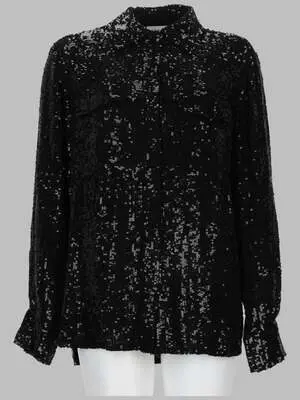 P.a.r.o.s.h P. A.r. O.s. H. Elegant Viscose Shirt Fashion For Fw25 - Black