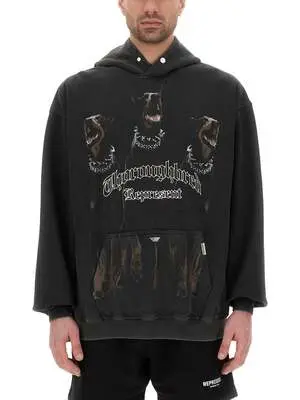 REPRESENT Thoroughbred Hoodie With Graphic Print