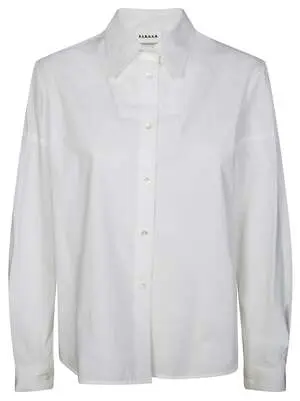 PAROSH Long-sleeve Shirt - Bianco