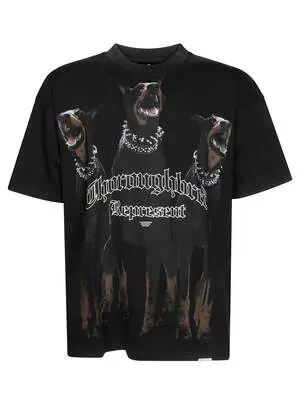 REPRESENT Thoroughbred Graphic T-shirt - Nero
