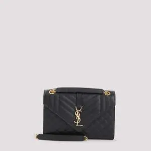 Saint Laurent Mini Envelope Bag - Black