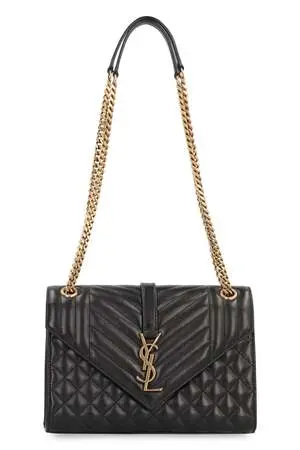 Saint Laurent Elegant Mini Shopping Bag - Neronero