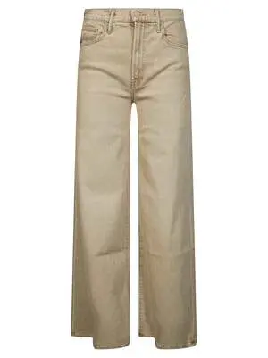 MOTHER Cotton Wide Leg Jeans