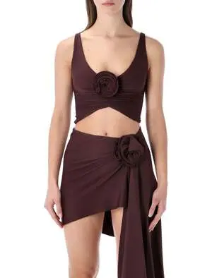 Magda Butrym Rose Detail Top