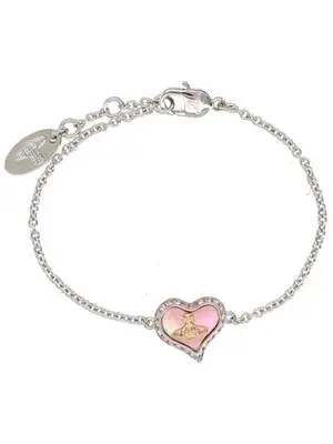VIVIENNE WESTWOOD Elegant Brass Mini Bracelet For - Silver