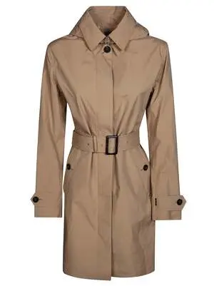 SAVE THE DUCK Mini Hooded Jacket - Beige