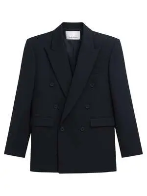 THE FRANKIE SHOP Chic Mini Jacket For Ss26 - Blu