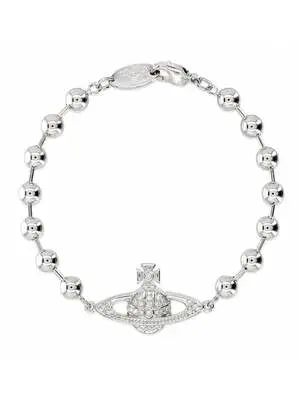 VIVIENNE WESTWOOD Orb Logo Charm Bracelet