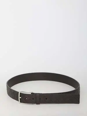Bottega Veneta Woven Leather Belt - Brown