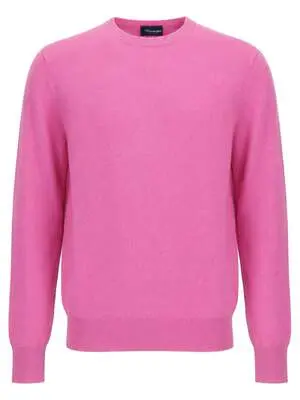 DRUMOHR Round Neck Cashmere-silk Blend Sweater
