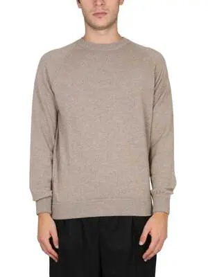 DRUMOHR Crew Neck Cashmere Pullover - Grey