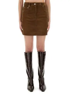 Moschino Corduroy Mini Skirt