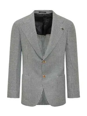 GABRIELE PASINI Houndstooth Tailored Jacket