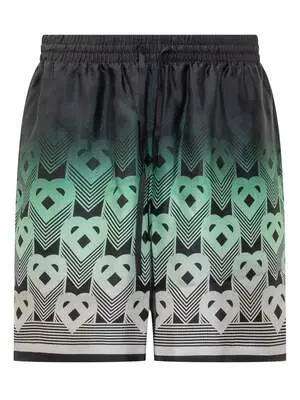 Casablanca Mini Bermuda Shorts With - Monogram Gradient