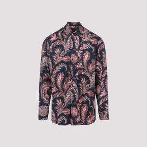 Etro Paisley-print Shirt - Blue