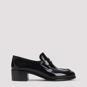CHURCH`S Classic Loafers With 4cm Heel - Black