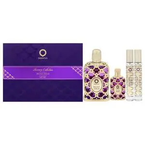 ORIENTICA Luxury Velvet Gold Mini Fragrance Collection 4 Piece Set - Default