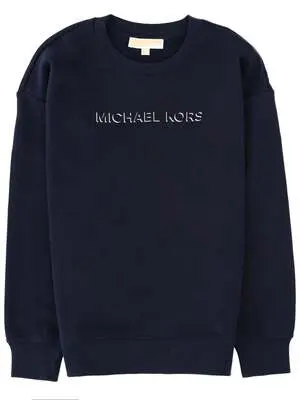 Michael Kors Organic Cotton Logo Sweatshirt - Blue