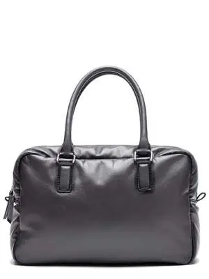 STAND STUDIO Essentials Mini Tote Bag With Embossed Logo And Metal Feet Fw25 - Brown