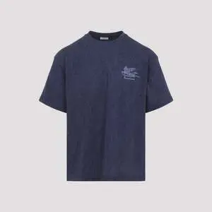 Etro Classic Paisley-print T-shirt - Blue