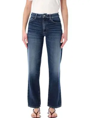 ICON DENIM LOS ANGELES Straight Leg Jeans - Deep Blue
