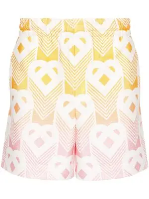 Casablanca Gradient Monogram Towelling Track Shorts - Gradientmn