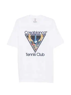 Casablanca Graphic-print T-shirt - White