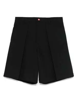 Casablanca Chic Mini Pleated Shorts For - Black